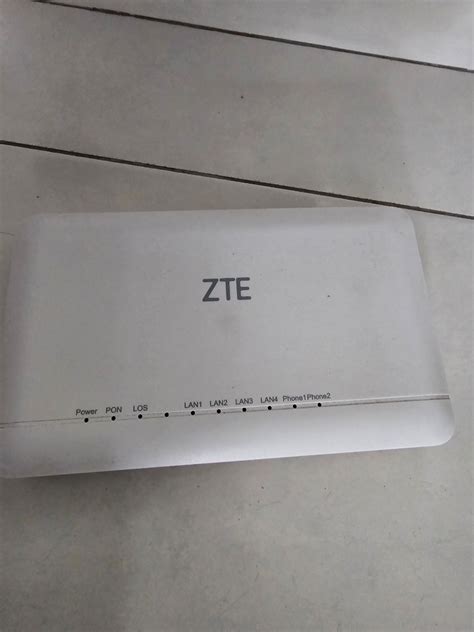 Zte Unifi Modem Computers And Tech Parts And Accessories Networking On Carousell