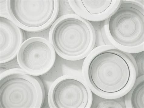 Premium Ai Image Concentric Elegance Many Concentric Random Offset White Rings Or Circles 2