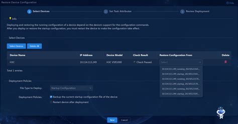 Support 05 Unified Platform Automated Device Deployment Configuration