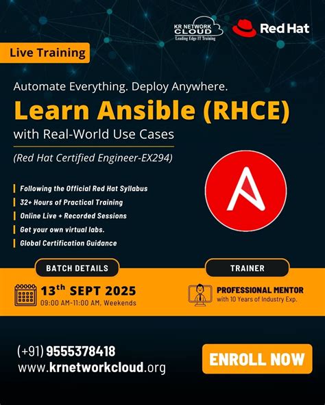 Cisco 🚀 𝐌𝐚𝐬𝐭𝐞𝐫 𝐈𝐓 𝐀𝐮𝐭𝐨𝐦𝐚𝐭𝐢𝐨𝐧 𝐰𝐢𝐭𝐡 𝐀𝐧𝐬𝐢𝐛𝐥𝐞 𝐑𝐇𝐂𝐄 𝐄𝐗𝟐𝟗𝟒 Ansible Is