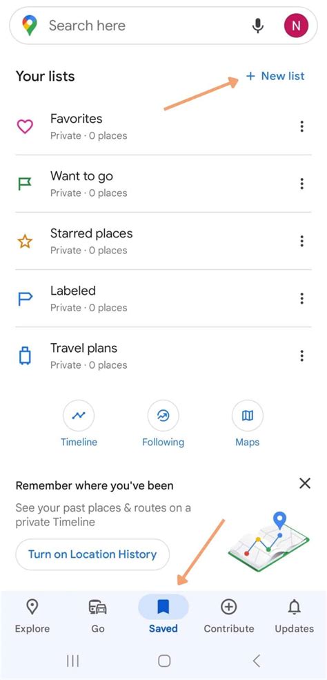 Discover Google Maps Lists Organized Trip Planning Roaming The Americas