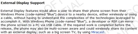 Windows Phone 8 1 Miracast Support Possible Ubergizmo