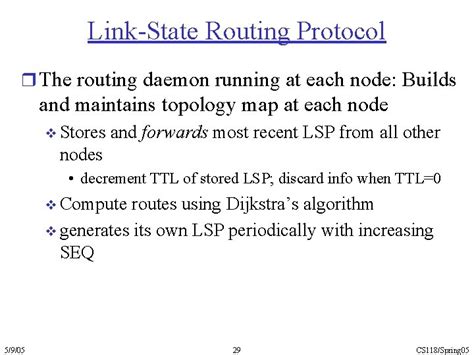 Network Routing Algorithms Protocols Goal Find Good Path