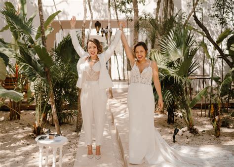 Lgbtq Wedding Outfits For Easy Inspiration Junebug Weddings