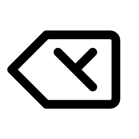 Delete Vector SVG Icon SVG Repo