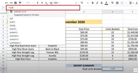 How To Create Google Sheets Formulas To Help You Make Calculations On A Spreadsheet Artofit