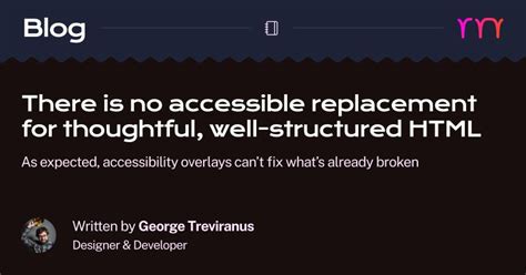 Accessibility A11y Webdevelopment Webdev Right Warp