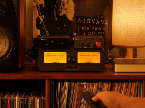 Fosi Audio Lc30 Vu Meter Amplifier Speaker Selector Switch Box Audio Visualizer 2 In