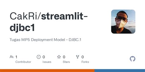 Streamlit Djbc1 Streamlit App Py At Main CakRi Streamlit Djbc1 GitHub