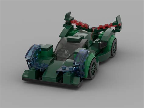 Lego Moc Lambo Vision By Cosminu Rebrickable Build With Lego
