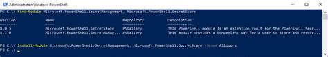 Secret Management Modules Für Powershell Icewolf Blog