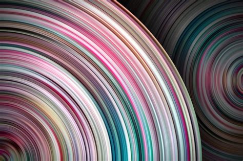 Premium Vector Radial Lines Painted Drawn Circular Dynamic Abstract