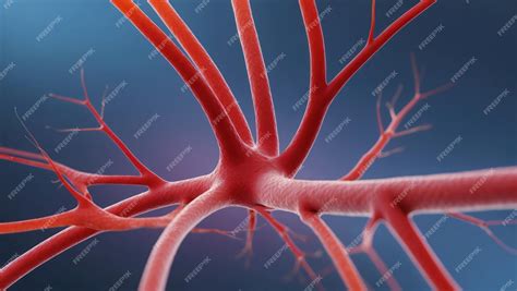 A Detailed Illustration Of A Neuron Depicting Its Structure And Function Premium Ai Generated