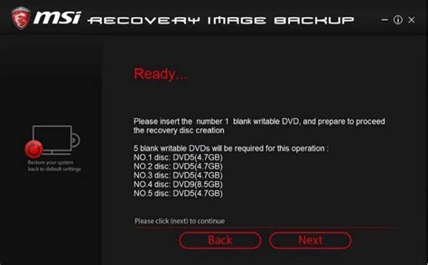 How To Recover Your Os With Msi Burnrecovery