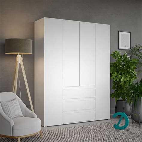 Шкаф Распашной Сканди 4 х дв купить в Новосибирске Финист мебель