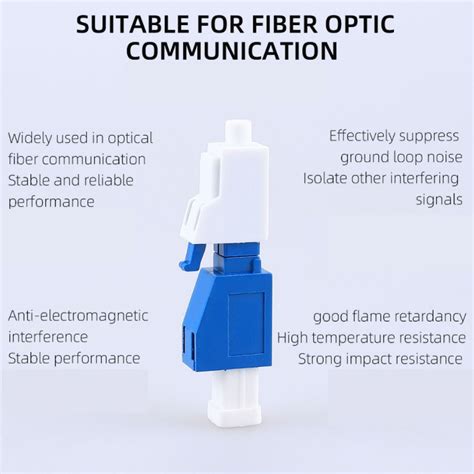 Lc Fiber Optic Attenuator Male Female Adapter Ad601