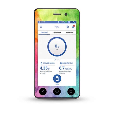 Expressionmed Omnipod Dash Decorative Sticker Rainbow Clouds Pimp My