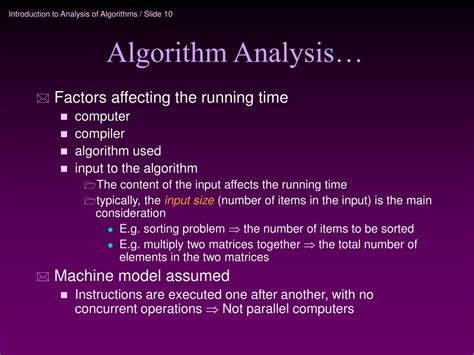 Ppt Introduction To Analysis Of Algorithms Powerpoint Presentation Free Download Id 910492