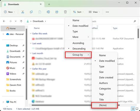 How To Enable Or Turn Off Grouping In Windows File Explorer