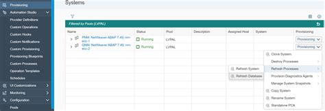 Custom Ase Database Refresh With Sap Landscape Man Sap Community