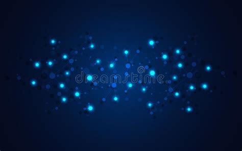 Abstract Background Of Molecules Molecular Structures Or Dna Strands Genetic Engineering