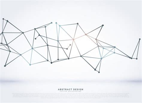 Technology Wireframe Polygonal Mesh Abstract Background Download Free Vector Art Stock