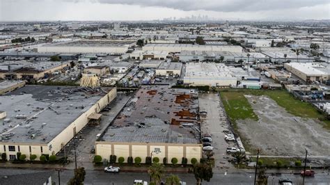 Rare Tornado Strikes Los Angeles Suburb As Bomb Cyclone Smashes Us