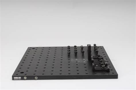 Thorlabs Mb12 12x12x1 2 Optical Aluminum Breadboard 1 4 20 With Ac