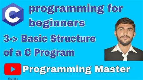 Basic Structure Of The C Program C Programming Tutorial 3 Cprograming