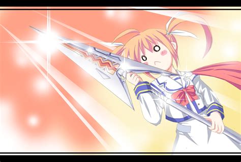 Takamachi Nanoha Lyrical Nanoha And 2 More Drawn By Anonan Danbooru