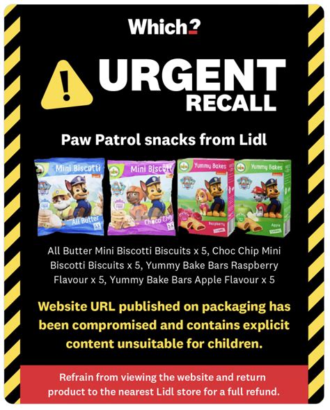 LIDL verlinkt auf Pornoseite Rückrufaktion