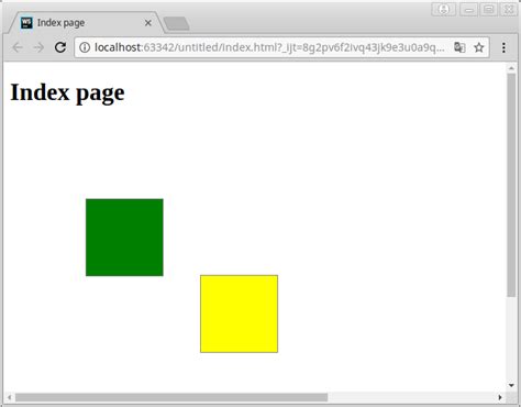 Javascript Canvas Set Own Color For Two Different Objects Squares