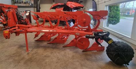 Kuhn Multi Master 123 4 Furrow Reversible Plough New Kn2218 For Salejohnston Tractors