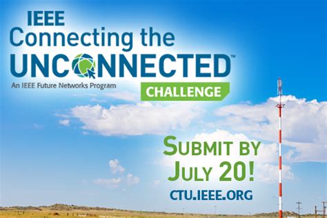 IEEE Connecting The Unconnected Challenge Is Open For Submissions IEEE Entrepreneurship
