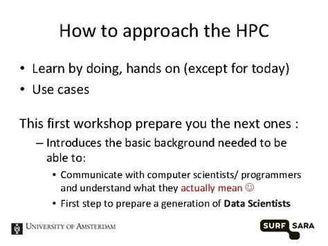 High Performance Computing Course Introduction High Performance Computing