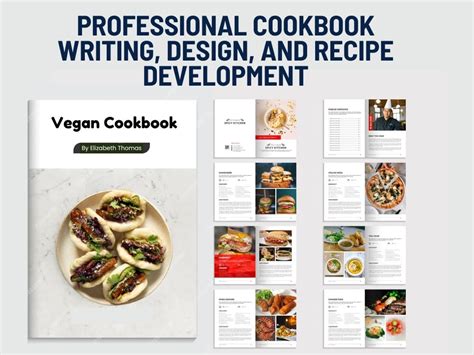 Professional Cookbook Writing Design And Recipe Development Upwork