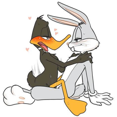 Rule 34 Anal Anal Sex Avian Bird Blush Buckteeth Bugs Bunny Chest Tuft Daffy Duck Duck Eye