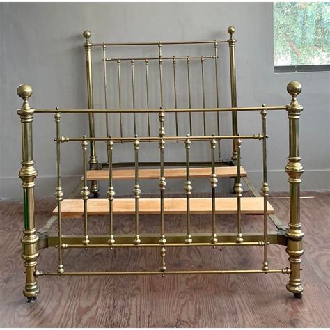 Vintage Traditional Full Brass Bed Chairish