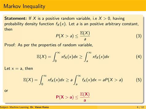 Concentration Inequality In Machine Learning Ppt