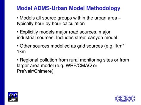 ppt source apportionment of pm in the adms model david carruthers