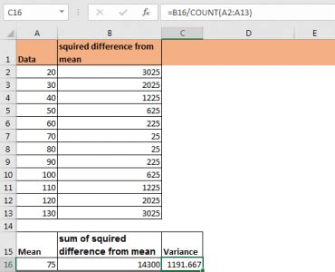 How To Use The STDEV Function In Excel