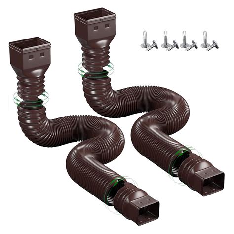 Buy Gutter Downspout Extensions Flexible Downspout Extenders For House Flexible Decorative