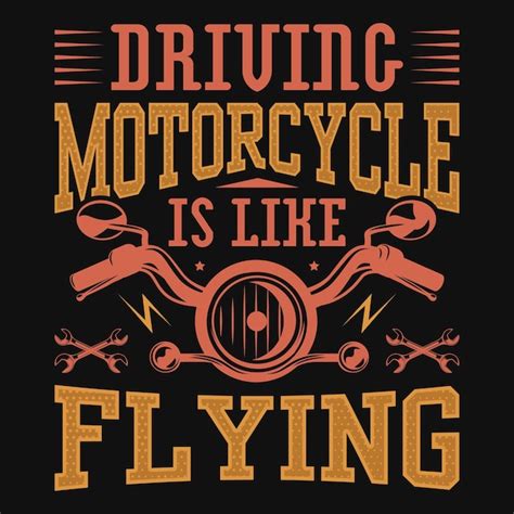 Premium Vector Motorcycle Racing Typography Tshirt Design