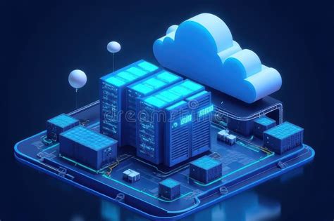 Sql Hosting Platform Visualization Stock Illustration Illustration Of