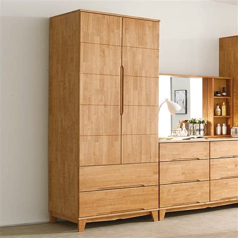 옷장 엔드 원목 고무나무 옷장 투서랍 장롱 오늘의집 쇼핑