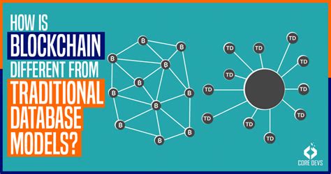 How Is Blockchain Different From Traditional Database Models Core