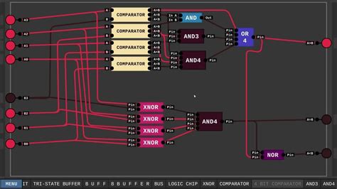 Digital Logic Sim Building A Computer Part 8 How To Make A 1 Bit 4 Bit And 8 Bit