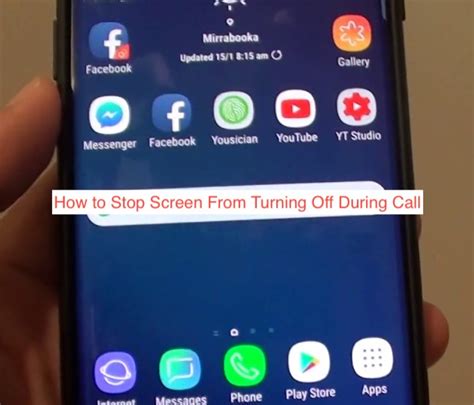 How To Stop Screen From Turning Off During Call Techfixhub