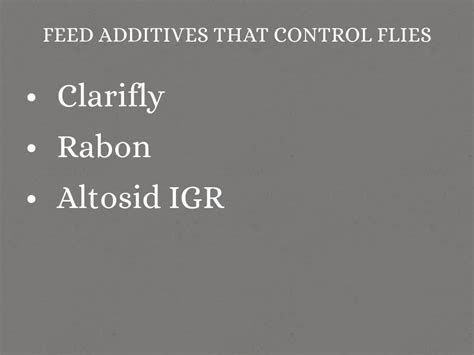 Medicated Feed Additives By Jordyn Allison