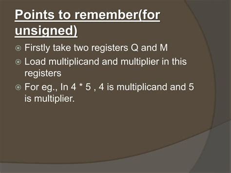 booth s algorithm a014and a015 pptx